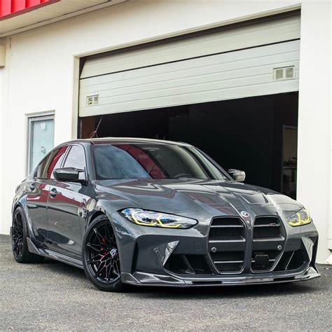 St Style Carbon Fiber Front Grille G80 M3 G82 M4 West Coast Euros
