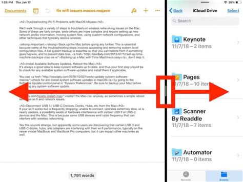 How To Split Screen On IPad To Run Two Apps Side By Side