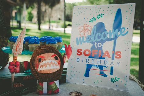 Moana Birthday Party Sign Moana Welcome Sign Moana Party Etsy