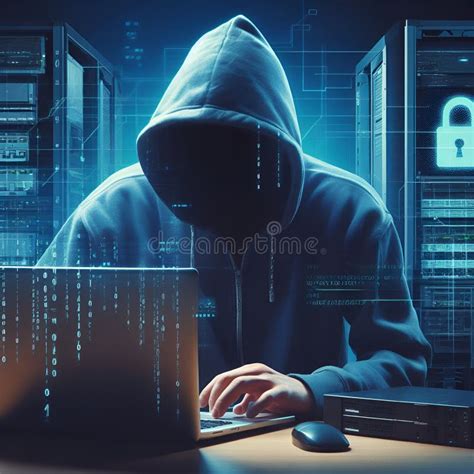 Concept Darknet Hackers Are Doing Illegal Things On Their Computers
