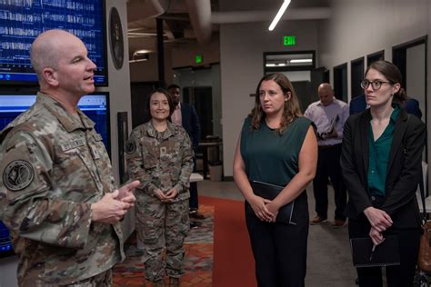 Congressional Staff Delegation Visits Jco United States Space Command Article Display