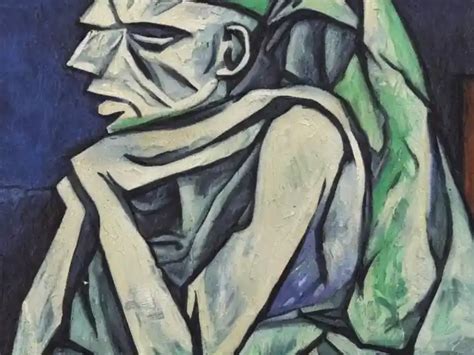 Pablo Picasso Blue Period Guitar