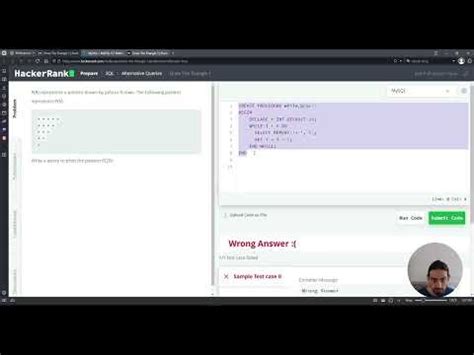 Draw The Triangle 1 SQL Alternative Queries HackerRank Solution