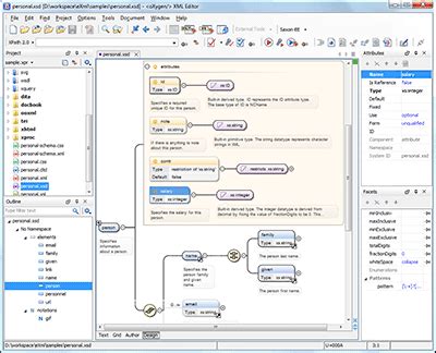 Visual Xml Schema Diagram Editor Design Mode