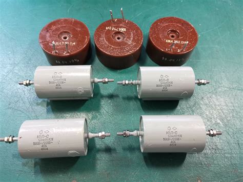 Russian Rf Transmitter Power Supply Filtering Parts Capacitor And Indu Mjtronix