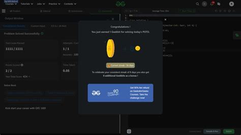 dsa geeksforgeeks problemsolving slidingwindow codingchallenge… kumar tatikonda