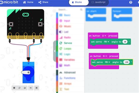 Run A Micro Servo With Microbit 5 Steps Instructables