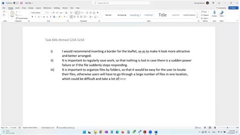 2021 November Word Processing Edexcel Igcse Ict Practical Exam