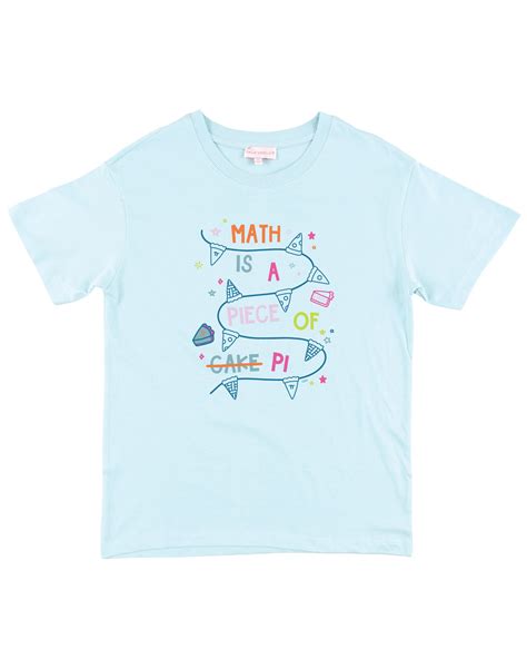 Math Is A Piece Of Pi Callie Tee Sea Salt Callie Danielle Shop