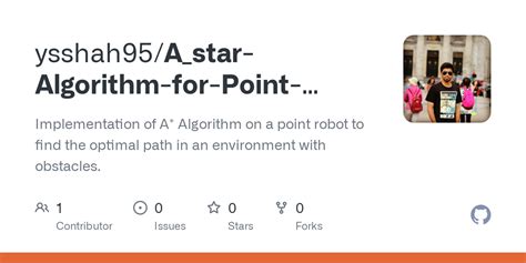 github ysshah95 a star algorithm for point robot implementation of a algorithm on a point