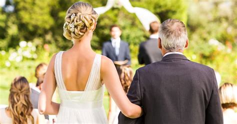 Bride Chooses Dad Over Stepdad To Walk Her Down Aisle Aita