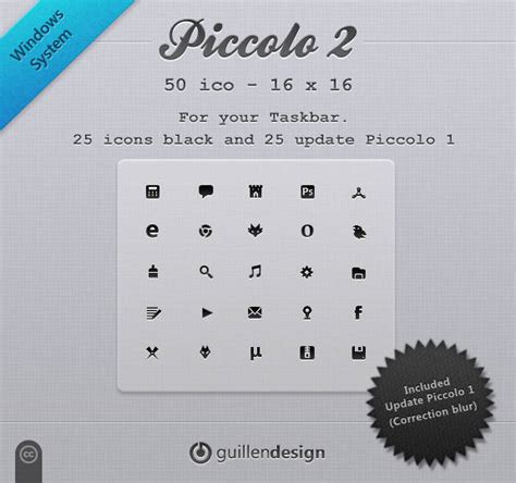 Piccolo 2 Icons Skinpack