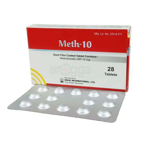 Meth 10mg Tablet Arogga Online Pharmacy
