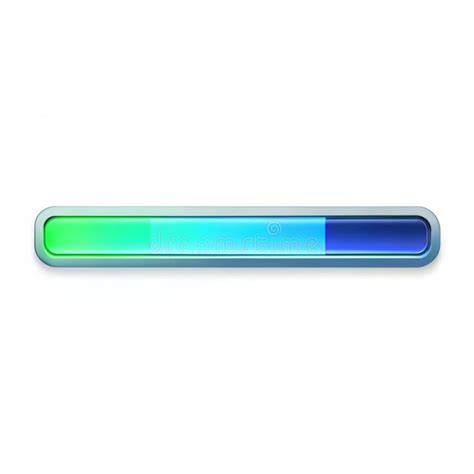 Smooth Animated Progress Bar With Glowing Effect Stock Illustration Illustration Of Loading