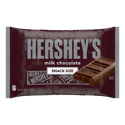 Hersheys Milk Chocolate Snack Size Bulk Candy Store