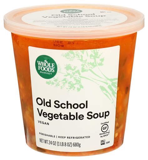 365 By Whole Foods Market Soup Vegetable 24 Ounce