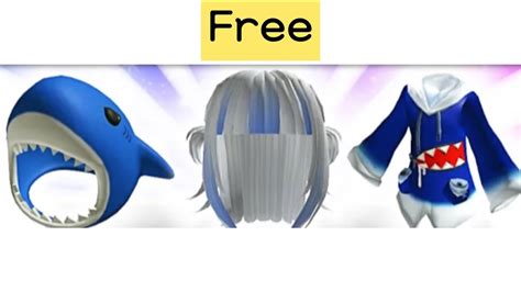 로블록스 상어무료 아이템 얻는법 Youtube