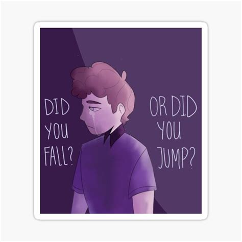 Dear Evan Hansen Sad Boi Sticker By Artsea Block Redbubble