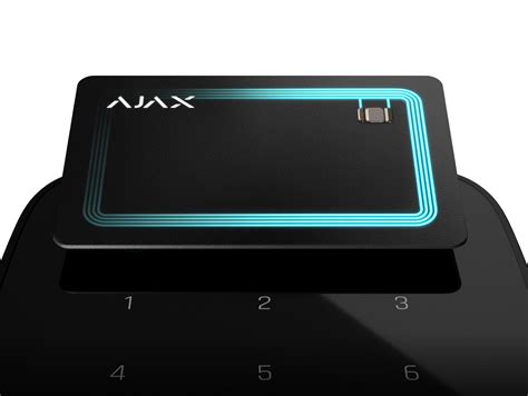 Ajax Pass Karte Schwarz 38202 Securando