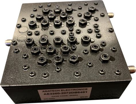 S Band Cavity Diplexer Not Painted