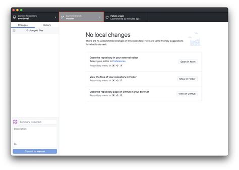 GitHub Desktop에서 브랜치 생성하기 EVERDEVEL