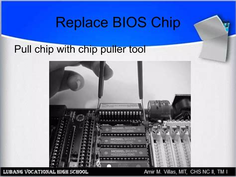 Working With The Bios Setup Program Pptx