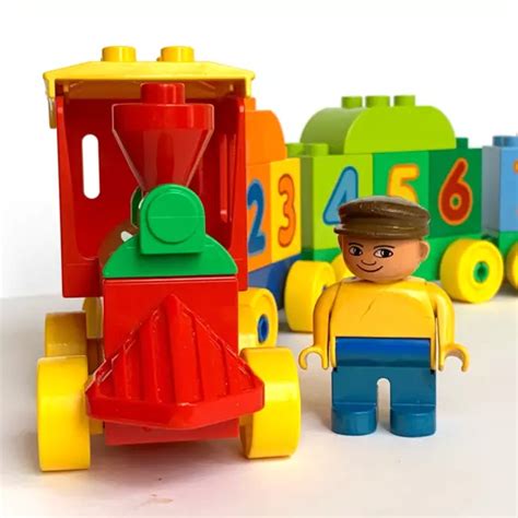 Lego Duplo Number Train 1 10 Numbers Figure Engine And 3 Carriages £9 99 Picclick Uk