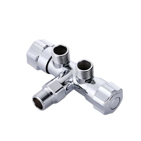 1pc Kitchen Angle Valve One Into Two Out Double Wa Grandado