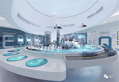展厅展馆数字沙盘设计合集展汇公众号 站酷zcool