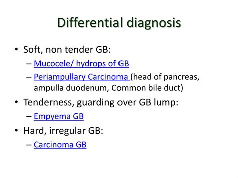 Approach To Patient With Gall Bladder Lump Pptx
