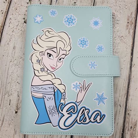 A6 Binder Elsa Frozen