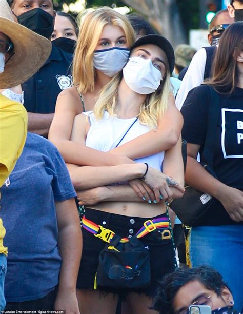 Kaia Gerber Embraces Cara Delevingne As Model Pals Put On Affectionate