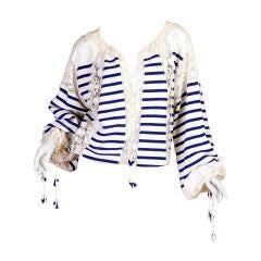 Jean Paul Gaultier Runway Sample Boho Sailor Blouse At 1stdibs Jean