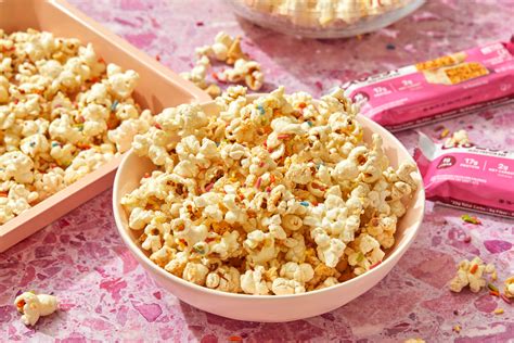 Crispy Birthday Cake Popcorn Recipe The World Of Zen