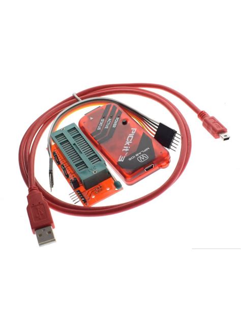 Программатор PICkit 3 c адаптером купить в Москве