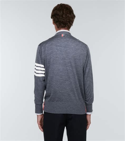 Thom Browne 4 Bar Wool Cardigan Thom Browne