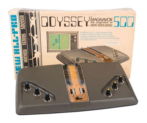 Collection Of 6 Magnavox Odyssey Consoles And Accesory