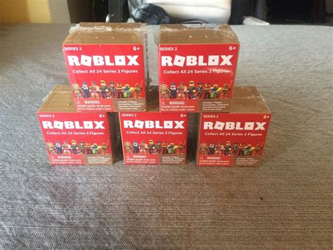 New Series 2 Roblox Blind Box Action Figures And Code Mystery Cube Lot Of