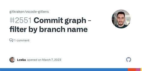 Commit Graph Filter By Branch Name · Issue 2551 · Gitkrakenvscode