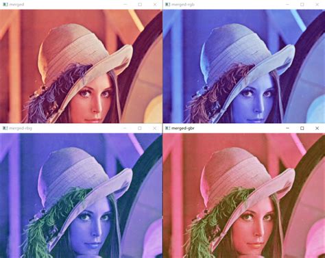 Opencv Python教程：通道分离、通道合并（split、merge） 桔子code 博客园