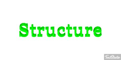 Structure Word Animated  Logo Designs