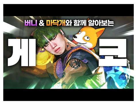 발로란트 국가대표가 직접 말하는 역대 최고의 사기 요원 게코 리뷰 ㅎㄷㄷ 발로란트 국가대표가 직접 말하는 역대 최고의 사기