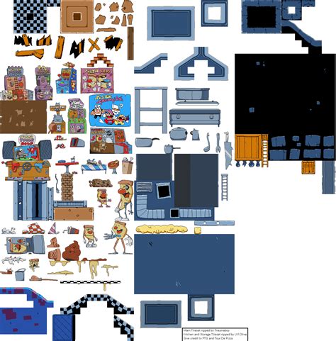 Dont Make A Sound Tilesets Pizza Tower Pc Computer The