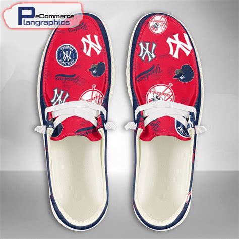 Mlb New York Yankees Custom Hey Dude Shoes Plangraphics