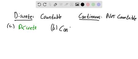 Solvedin Each Of The Following Cases The Variable Represents One Way