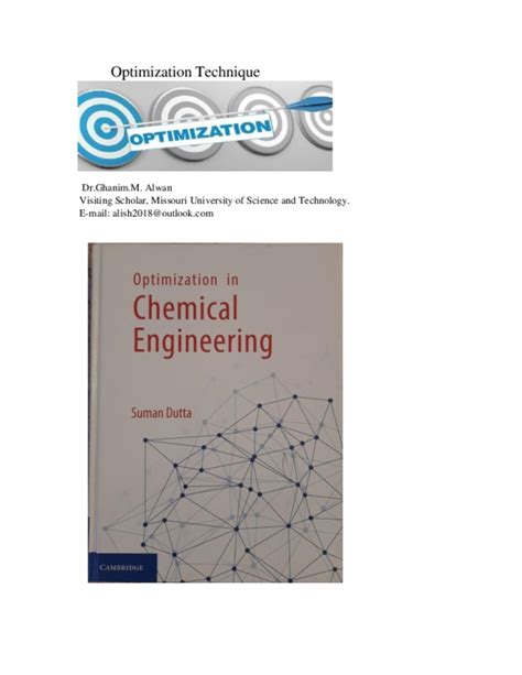 Pdf Optimization Technique