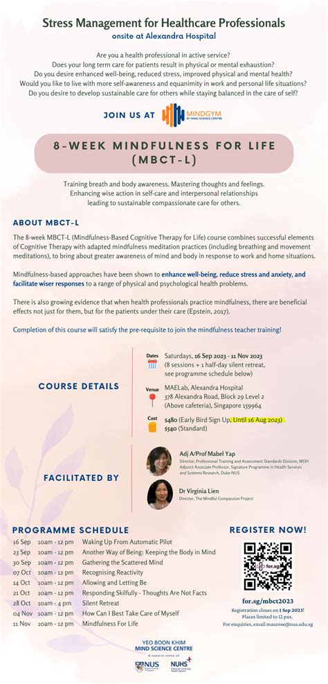 Mbct Mindfulness Based Cognitive Therapy Mind Science Centre