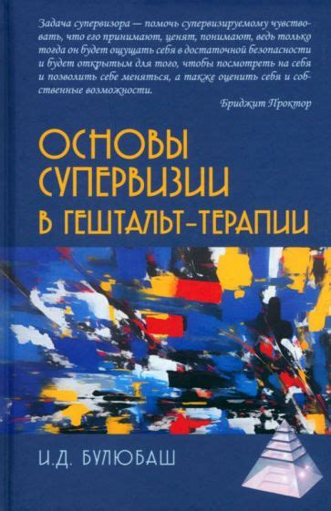 Книга: "Основы супервизии в гештальт-терапии" - Ирина Булюбаш. Купить ...
