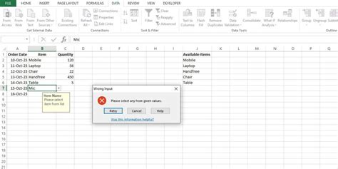 What Is Data Validation In Excel How To Add Use And Remove It Spreadsheets Expert