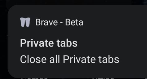 weird private tab symbol on android 12 mobile support brave community